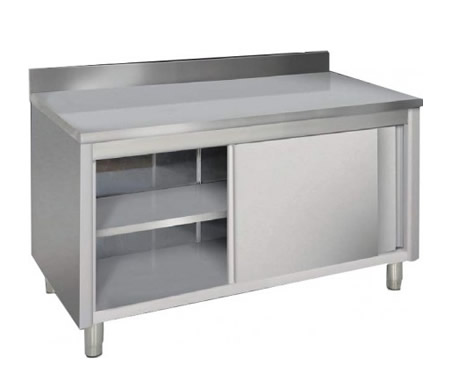 Meuble inox disponible sur Chr Restauration