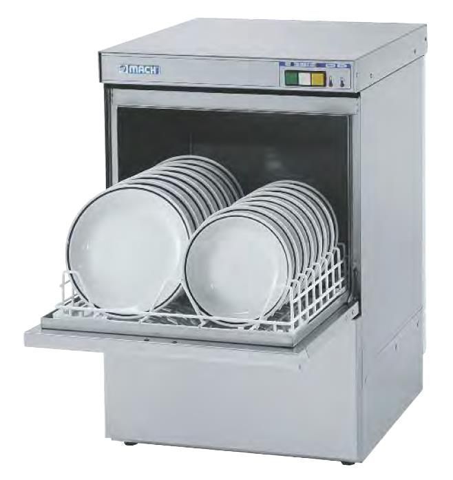 Lave-vaisselle professionnel panier 45x45cm MACH disponible sur Chr ...
